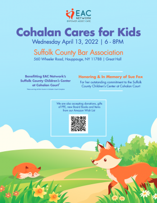 Cohalan Cares for Kids | Long Island Hispanic Bar Association